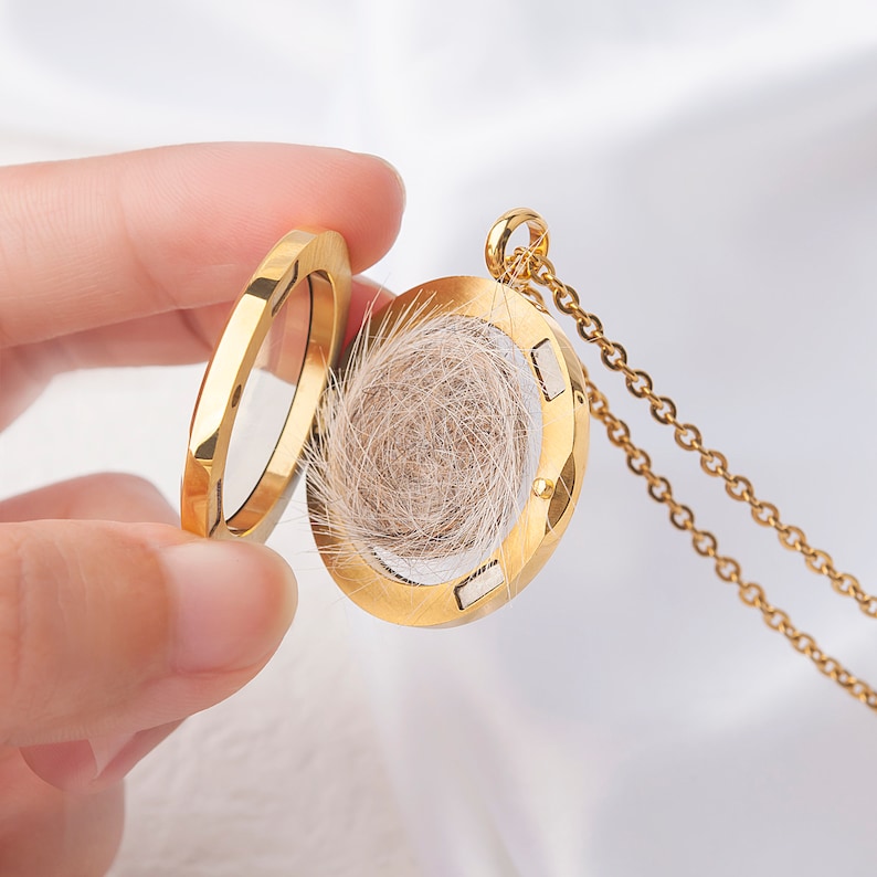 Pet Memorial Gift Custom Photo Memorial Locket Necklace - Etsy