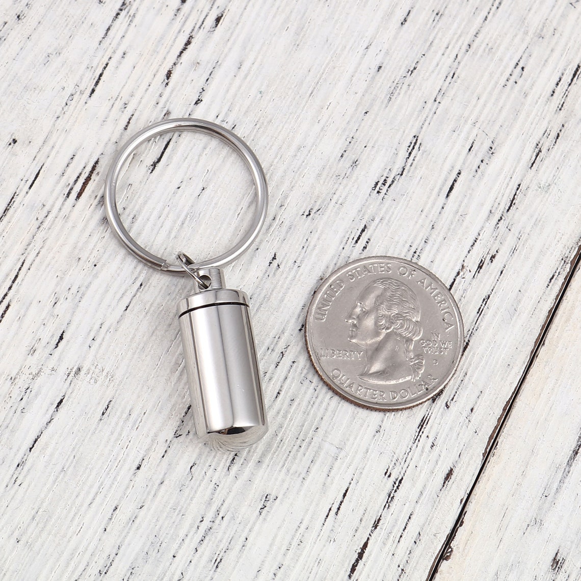 Custom Cremation Keychain Urn for Human and Pet Ashes - Etsy