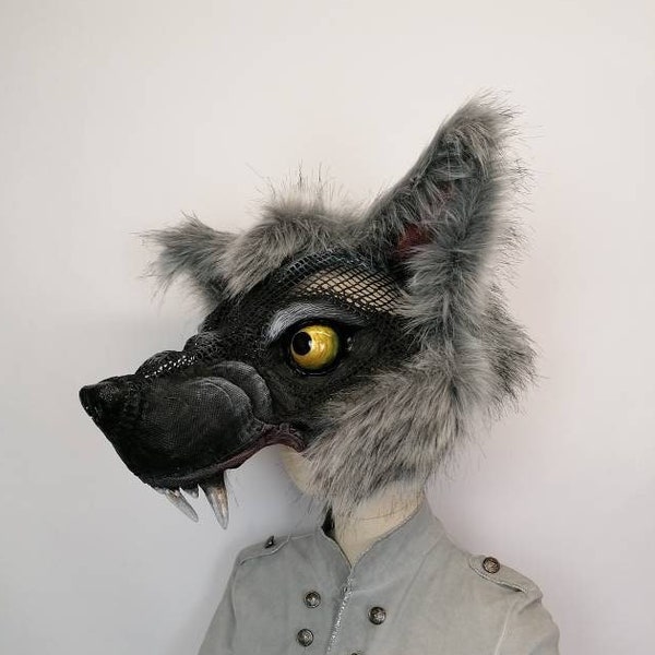 Werewolf Furry Mask - Etsy