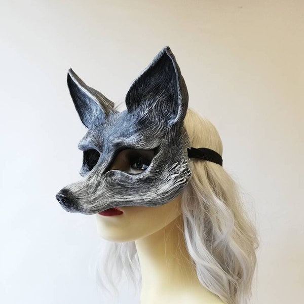 Realistic Wolf Mask - Etsy