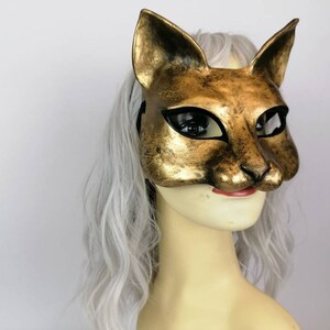 Gold Lioness Costume Mask for Adult or Older Child. Lioness and Lion ...