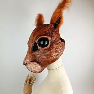 Red Squirrel Mask Designed for Theatre & Ballet. Stage Mask. Theatrical ...