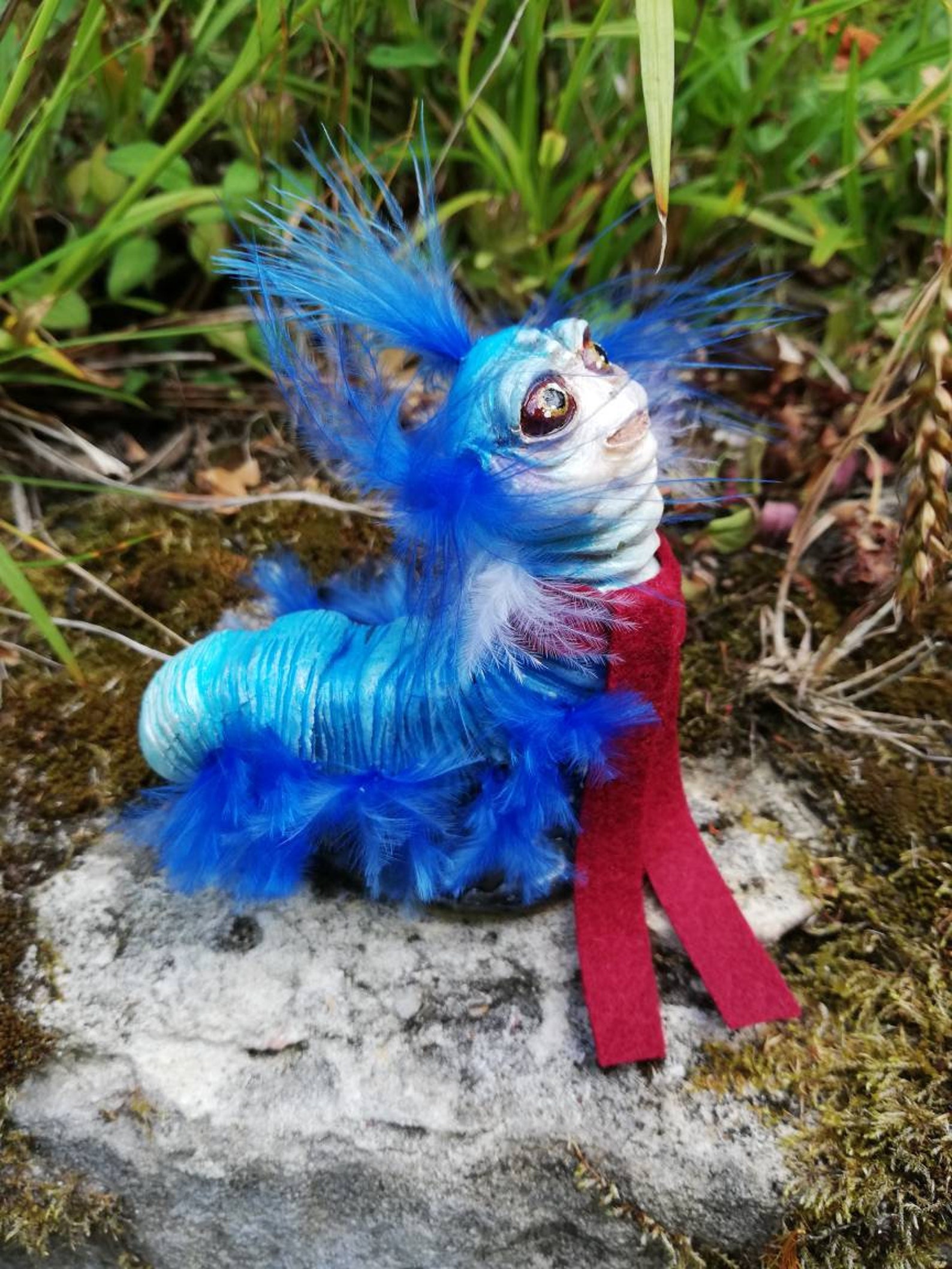 Labyrinth Worm figurine cast in resin and lovingly | Etsy