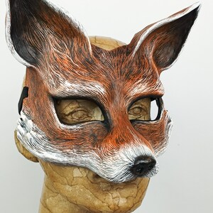 Beautiful Realistic Resin Fox Mask. Red Fox Masquerade Mask, Perfect ...