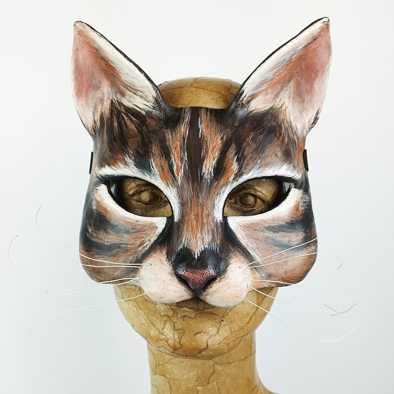 Realistic Cat Masks - Etsy