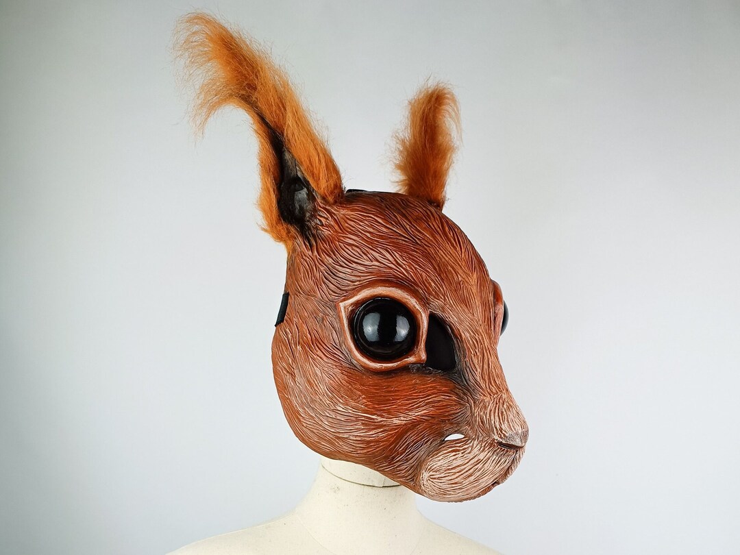 Red Squirrel Mask Designed for Theatre & Ballet. Stage Mask. Theatrical ...