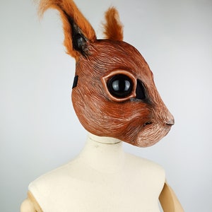 Red Squirrel Mask Designed for Theatre & Ballet. Stage Mask. Theatrical ...