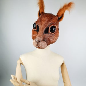Red Squirrel Mask Designed for Theatre & Ballet. Stage Mask. Theatrical ...