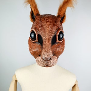 Red Squirrel Mask Designed for Theatre & Ballet. Stage Mask. Theatrical ...