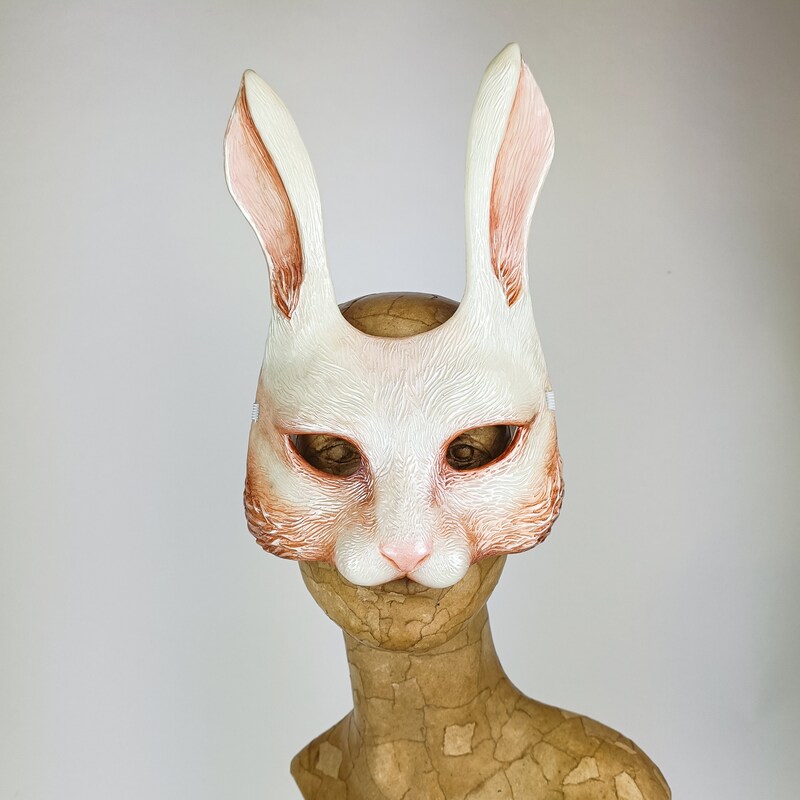 Rabbit Mask - Etsy