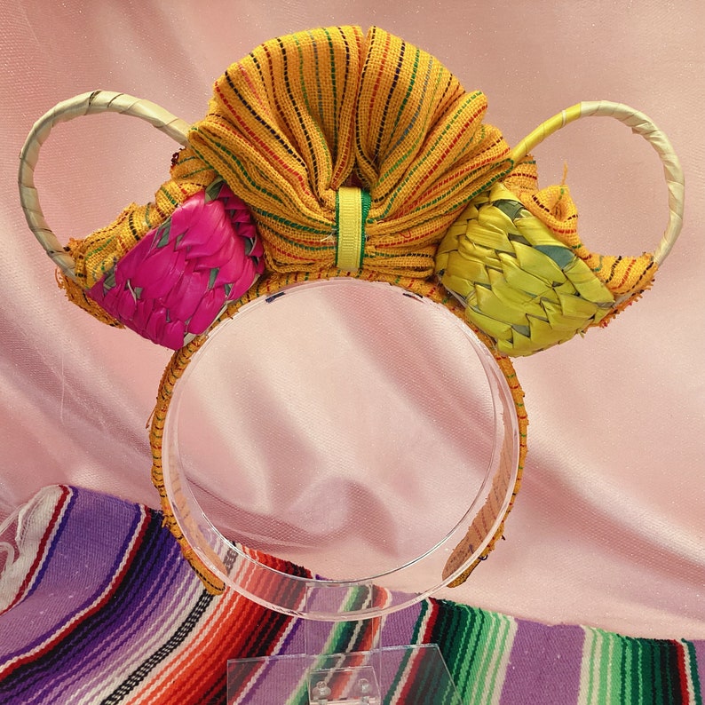 Handmade Sarape Tamale Frida Kahlo Fiesta Hair Band, Unique Cinco De ...