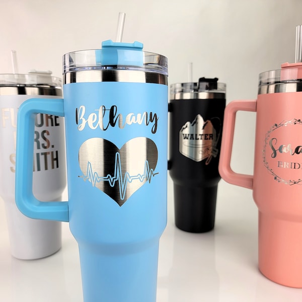 Personalised Travel Mug Stanley - Etsy Personalised Travel Mug Stanley - Etsy