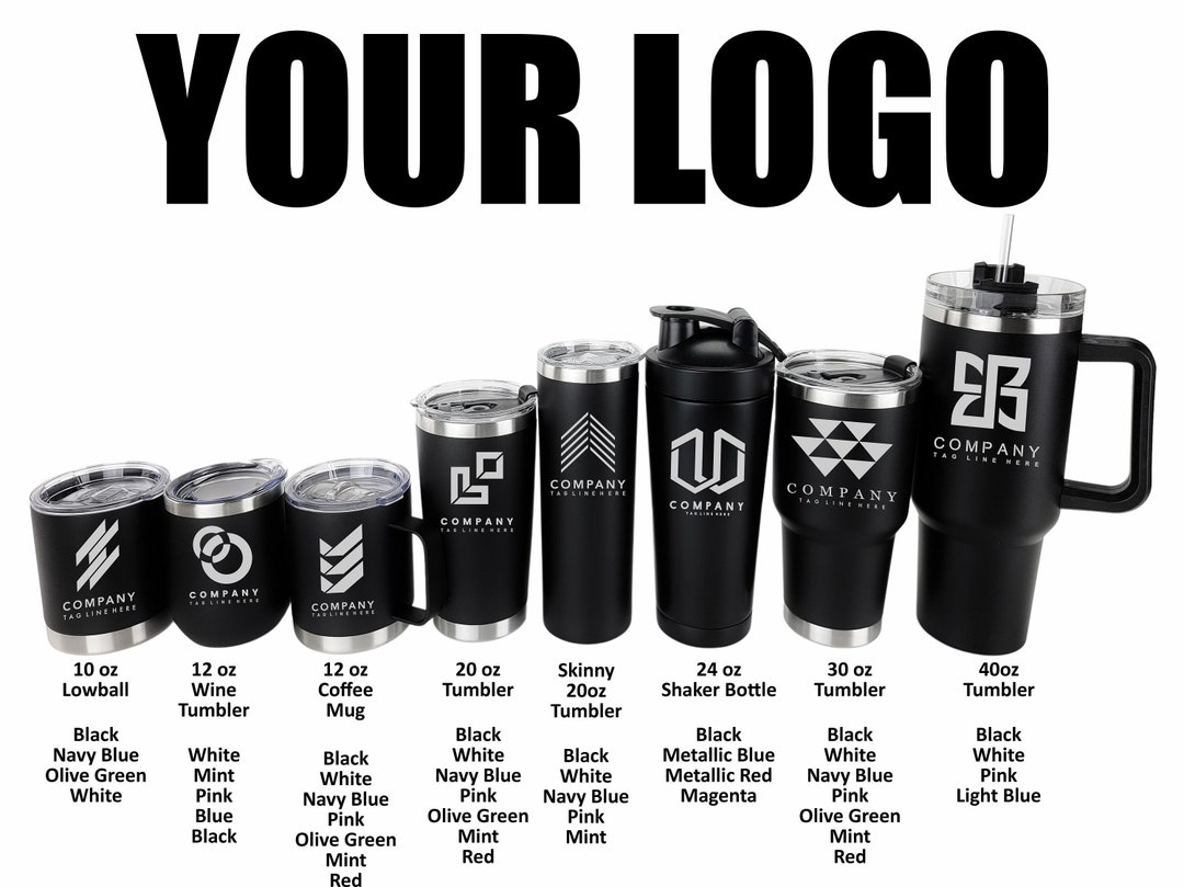 Corporate Gift, Custom Logo Tumbler, Insulated Tumblers, Closing Gift ...