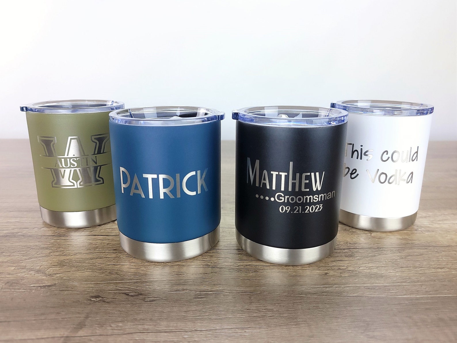 Personalized Gift, Custom Lowball Tumbler, Insulated Lowball, Birthday ...