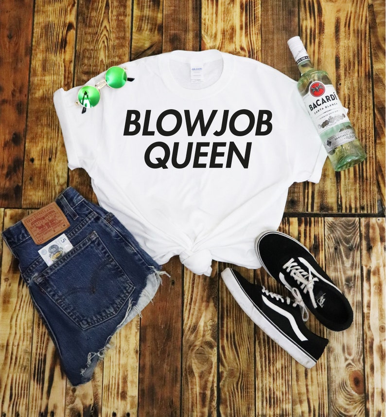 Blowjob Queen Tie Dye Crop Top Pastel Psychedelic Hipster Indie Goth