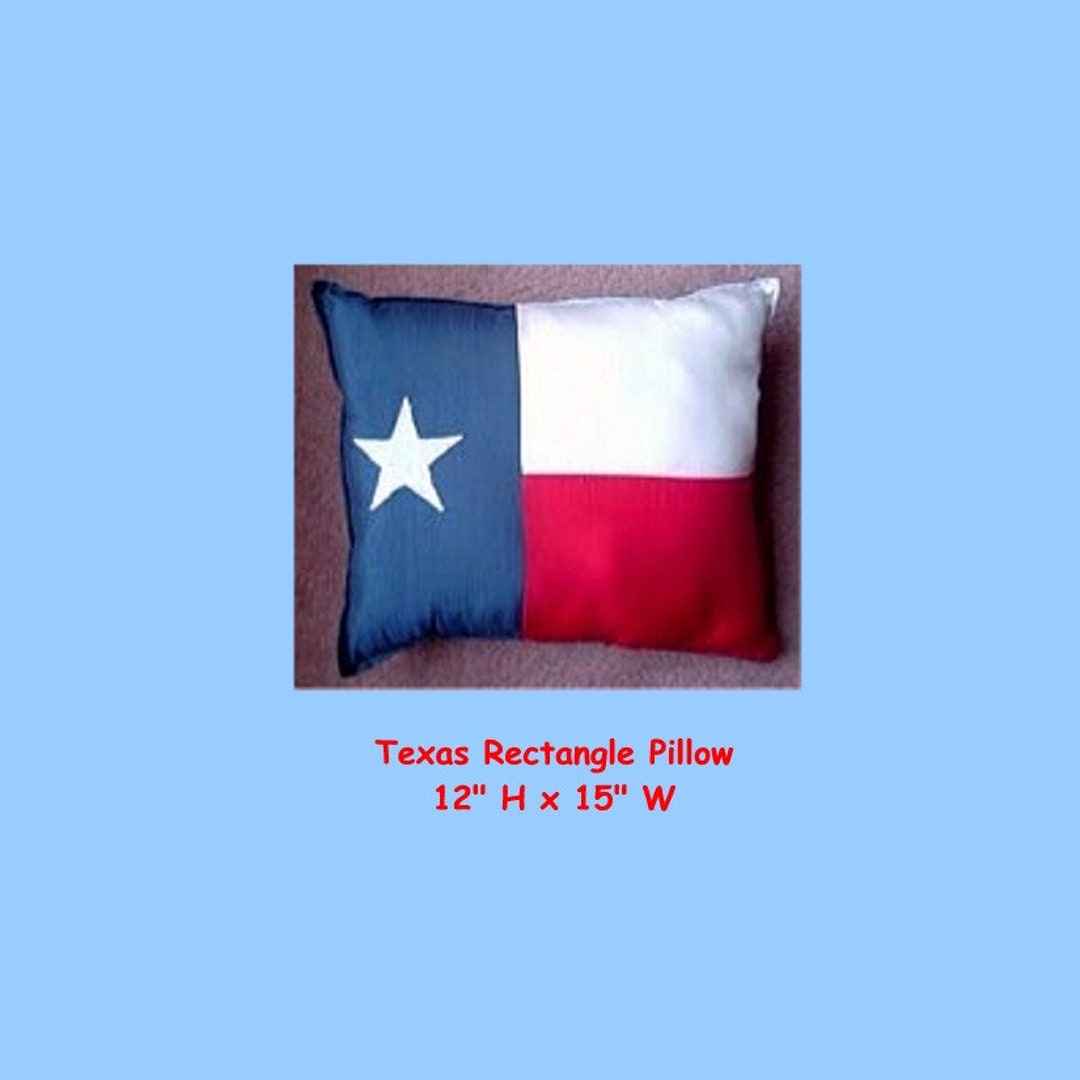 Texas Flag Pillow Designed by Stately is Just the Pillow to Display ...