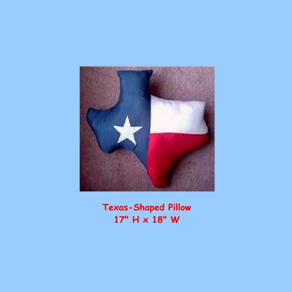 Texas Pillow - Etsy
