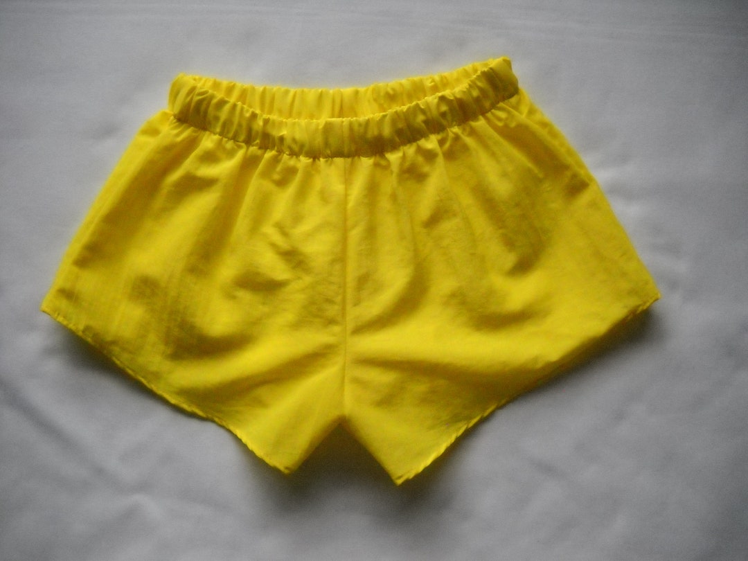 Yellow Low Rise Shorts by Statelyflagclothes Are Designed to Accent All ...