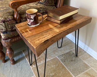Pecan End Table - Etsy