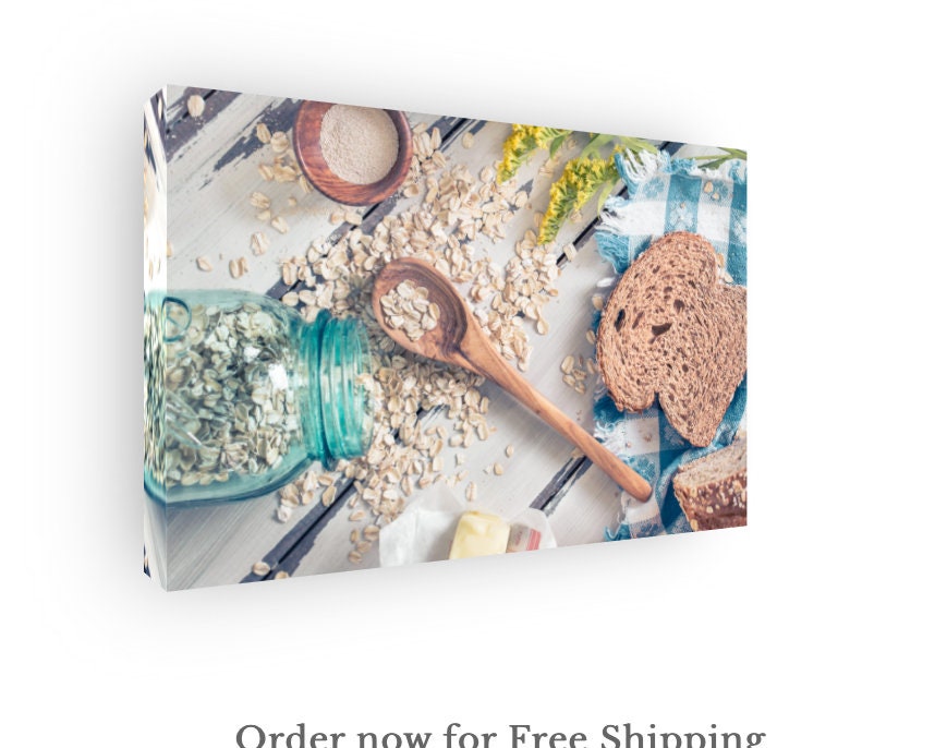 Baking, Bread, Still Life, Fine Art, Print, Home Decor, Kitchen Decor ...