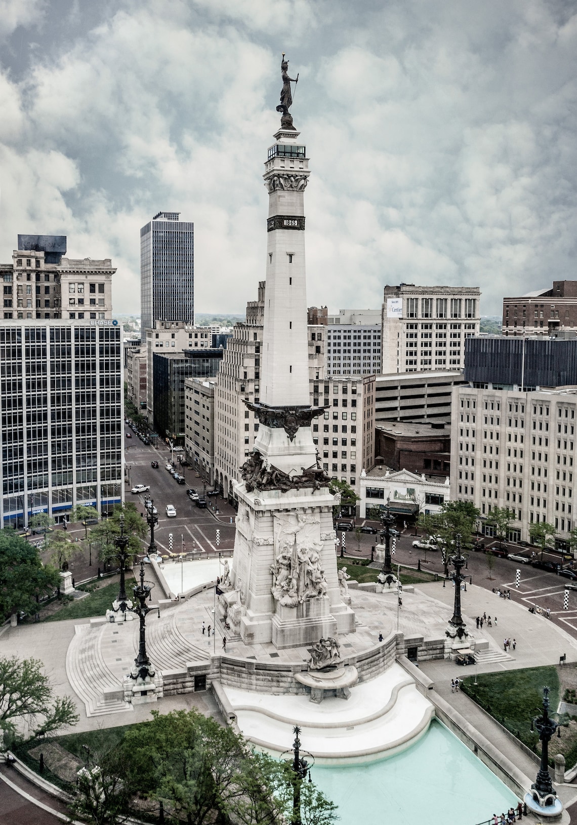 Monument Circle Fine Art Photography Indianapolis Indiana - Etsy