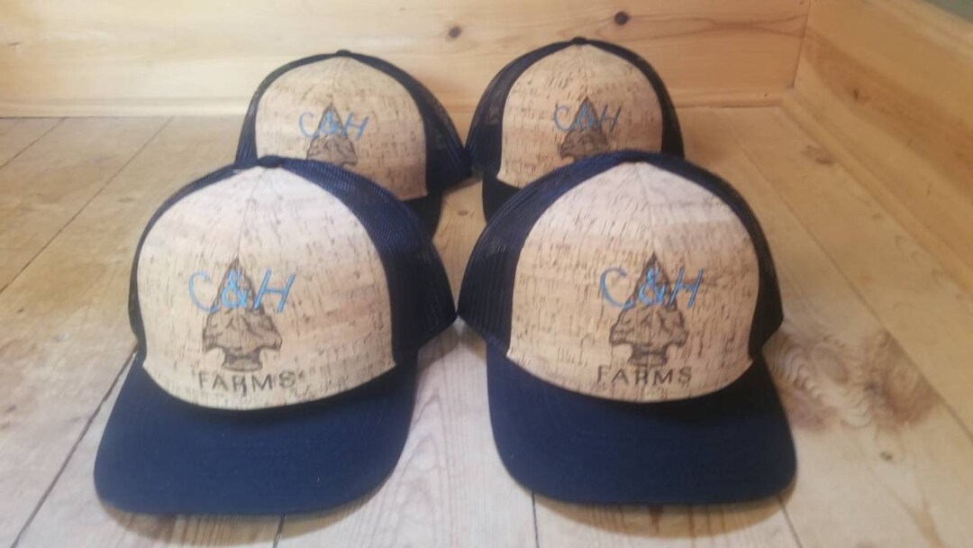 HATSOFCORK Custom Laser Etched Cork Hats With Your Logo - Etsy Österreich