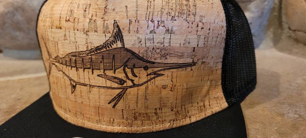 HATSOFCORK Marlin Cork Hat Fisherman Fishing Fish Hat - Etsy