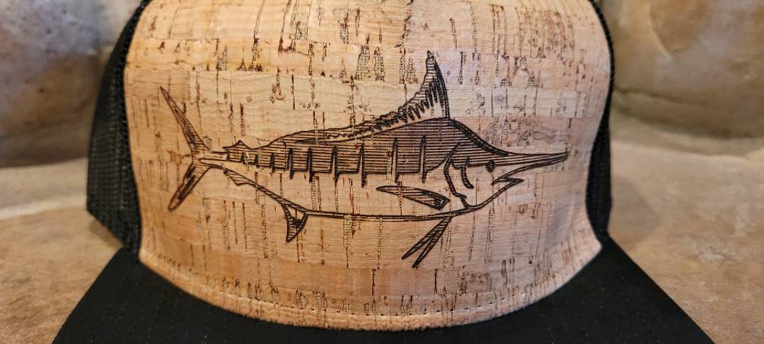 HATSOFCORK Marlin Cork Hat Fisherman Fishing Fish Hat - Etsy