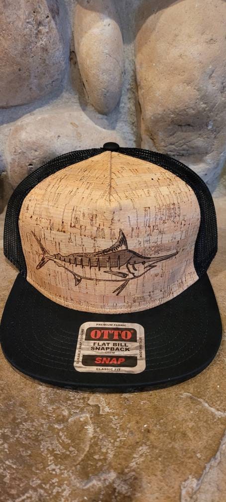 HATSOFCORK Marlin Cork Hat Fisherman Fishing Fish Hat - Etsy