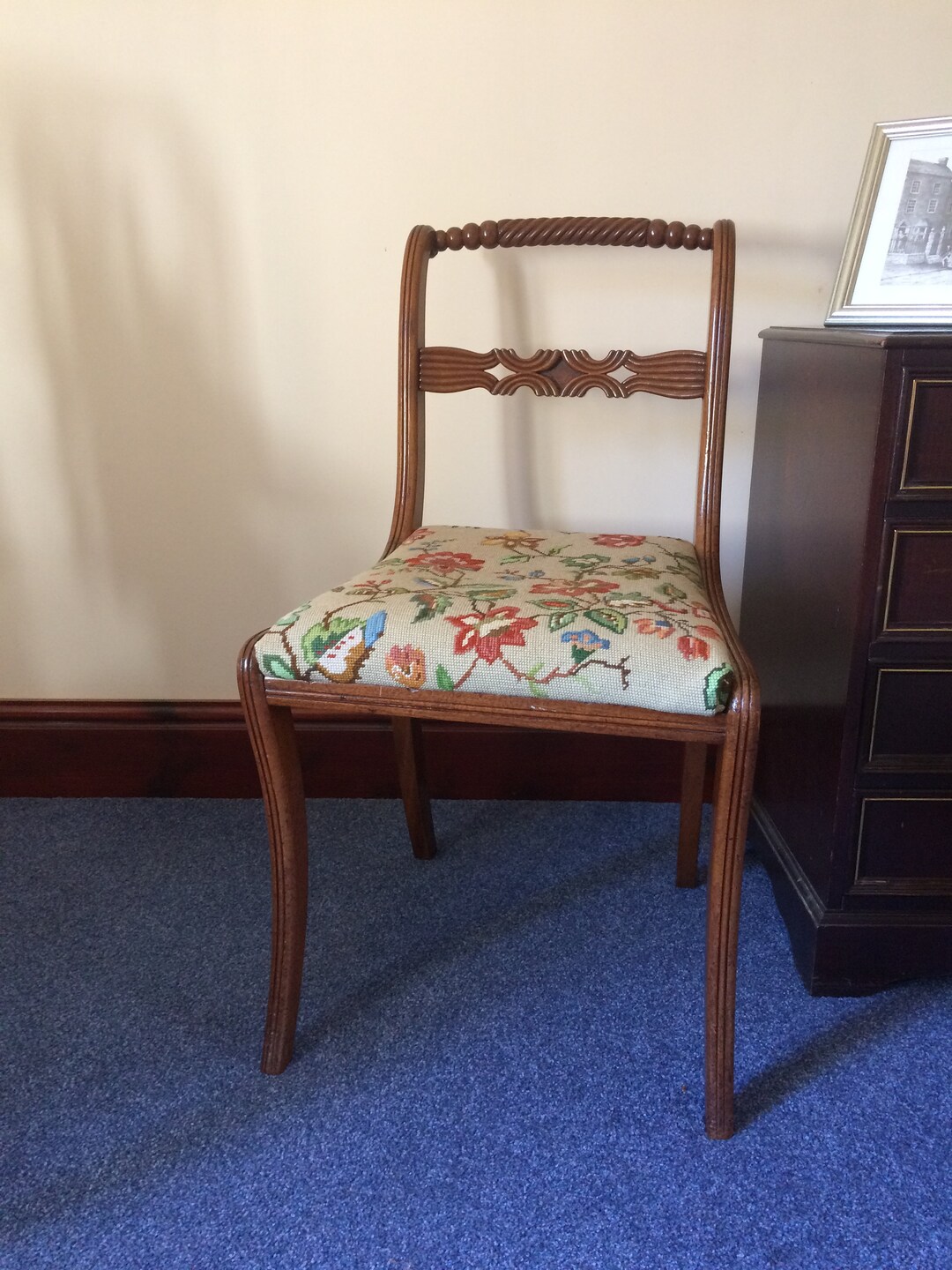 Antique Dining Chair - Etsy