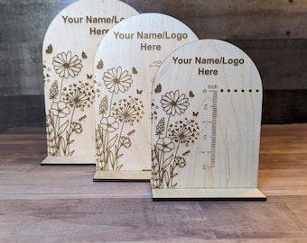 Earring Display Stand Holder SVG With Measurement Digital File ...