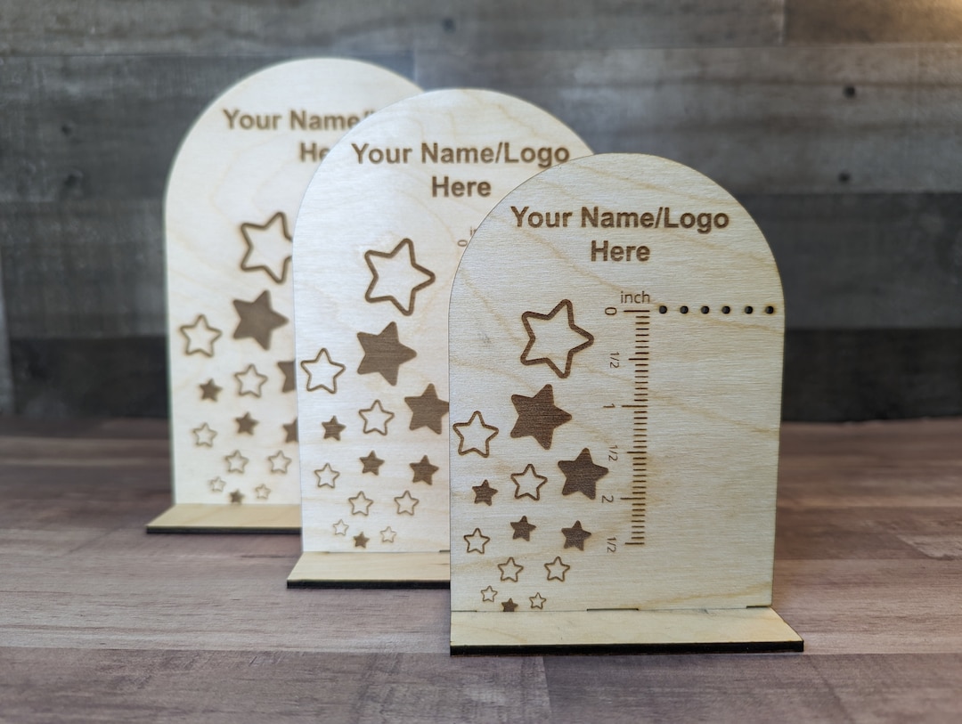 Earring Display Stand Holder SVG With Measurement Digital File ...