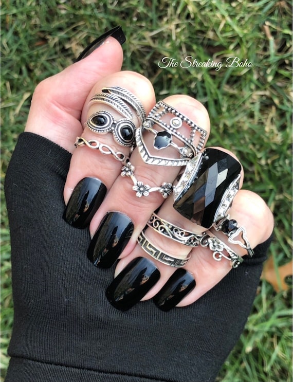 10pc Gothic Victorian Ring set