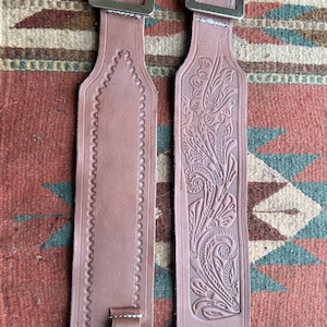 Cowboy Western Tanned Leather Cartridge Belt With Loops - Etsy