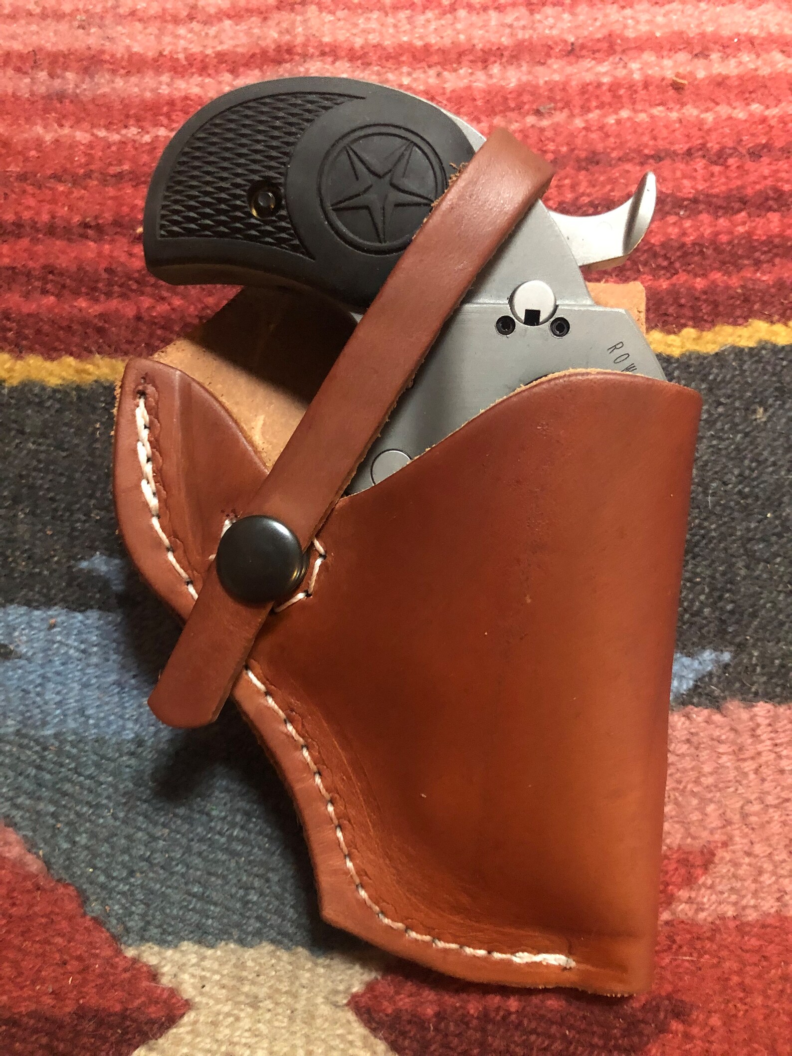 Leather Field Style Holster Fits Bond Arms Derringers W up to a 3 ...