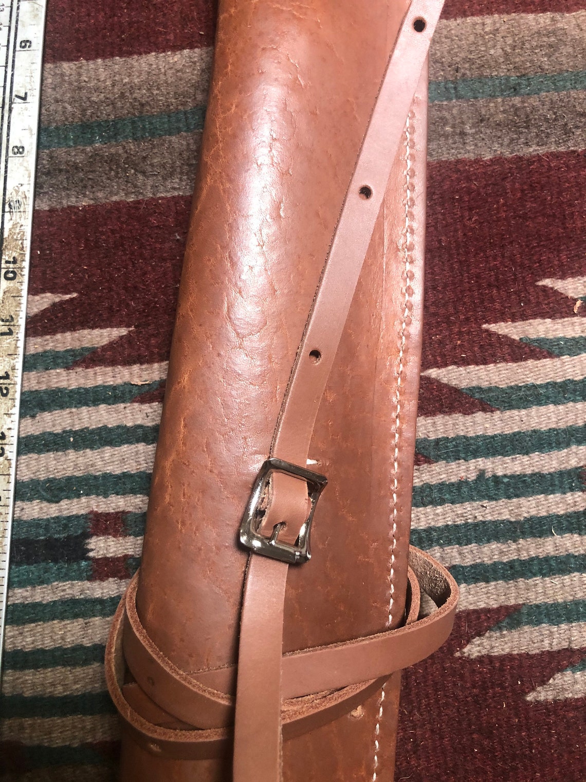 Leather Rifle Scabbard for Lever Action Carbine Horseback or - Etsy