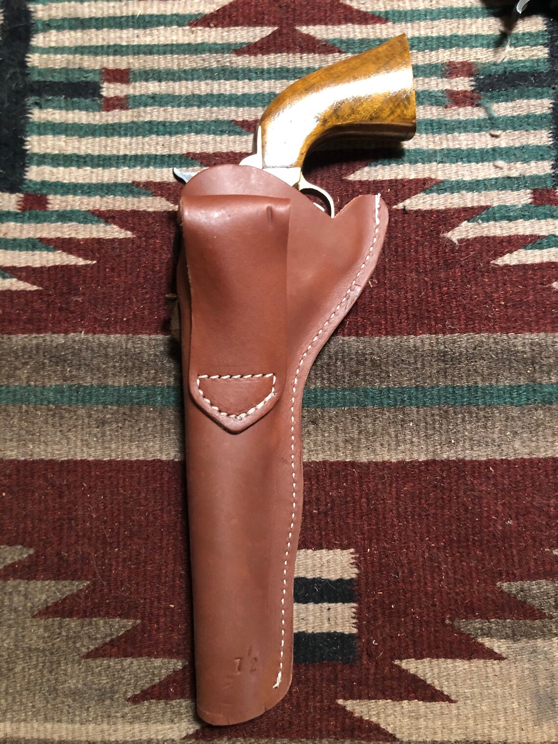 Western Tanned Leather Slim Holster Fits the Colt Uberti Pietta ...