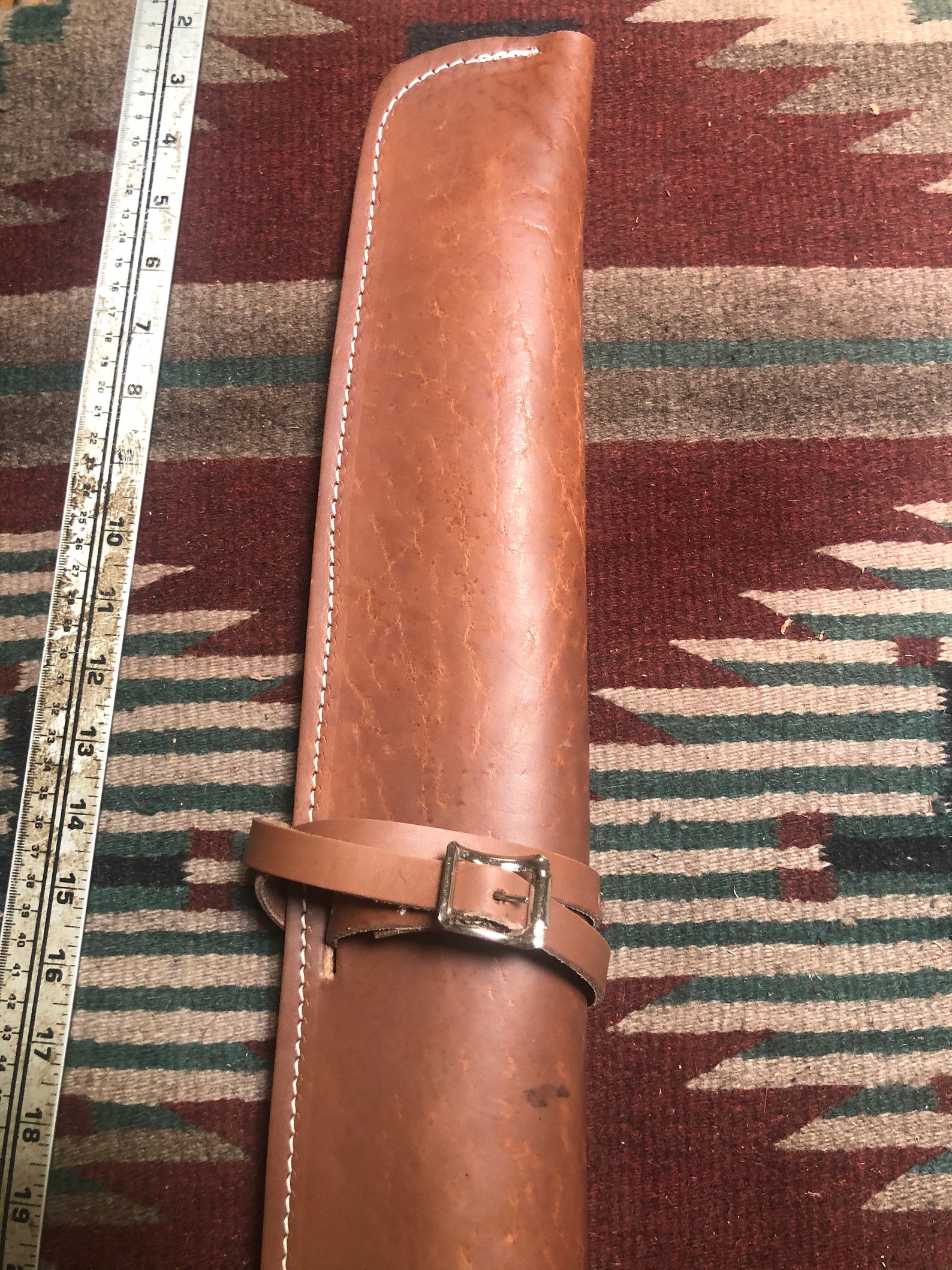 Leather Rifle Scabbard for Lever Action Carbine Horseback or - Etsy