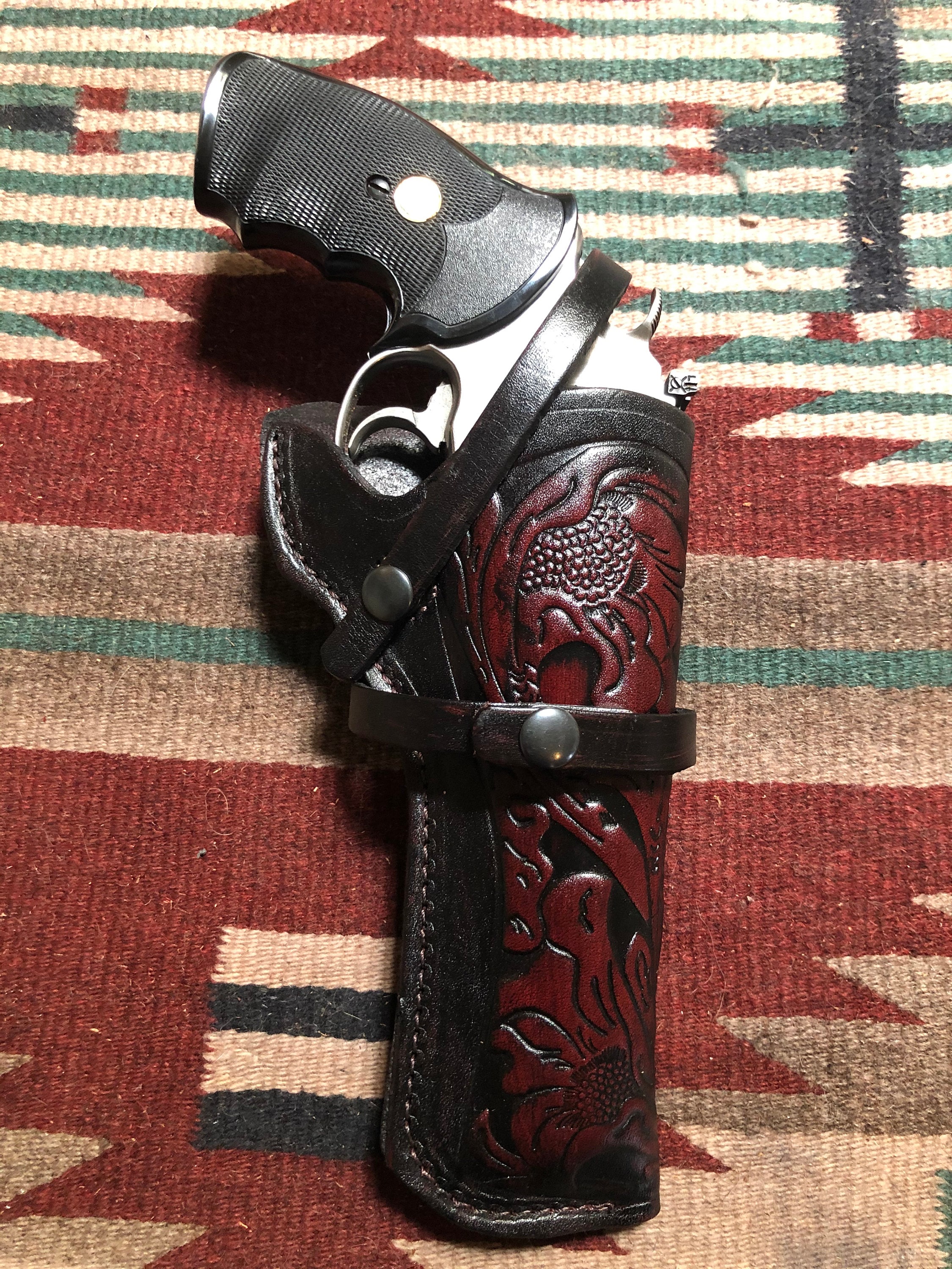 Western Leather Holster Pattern