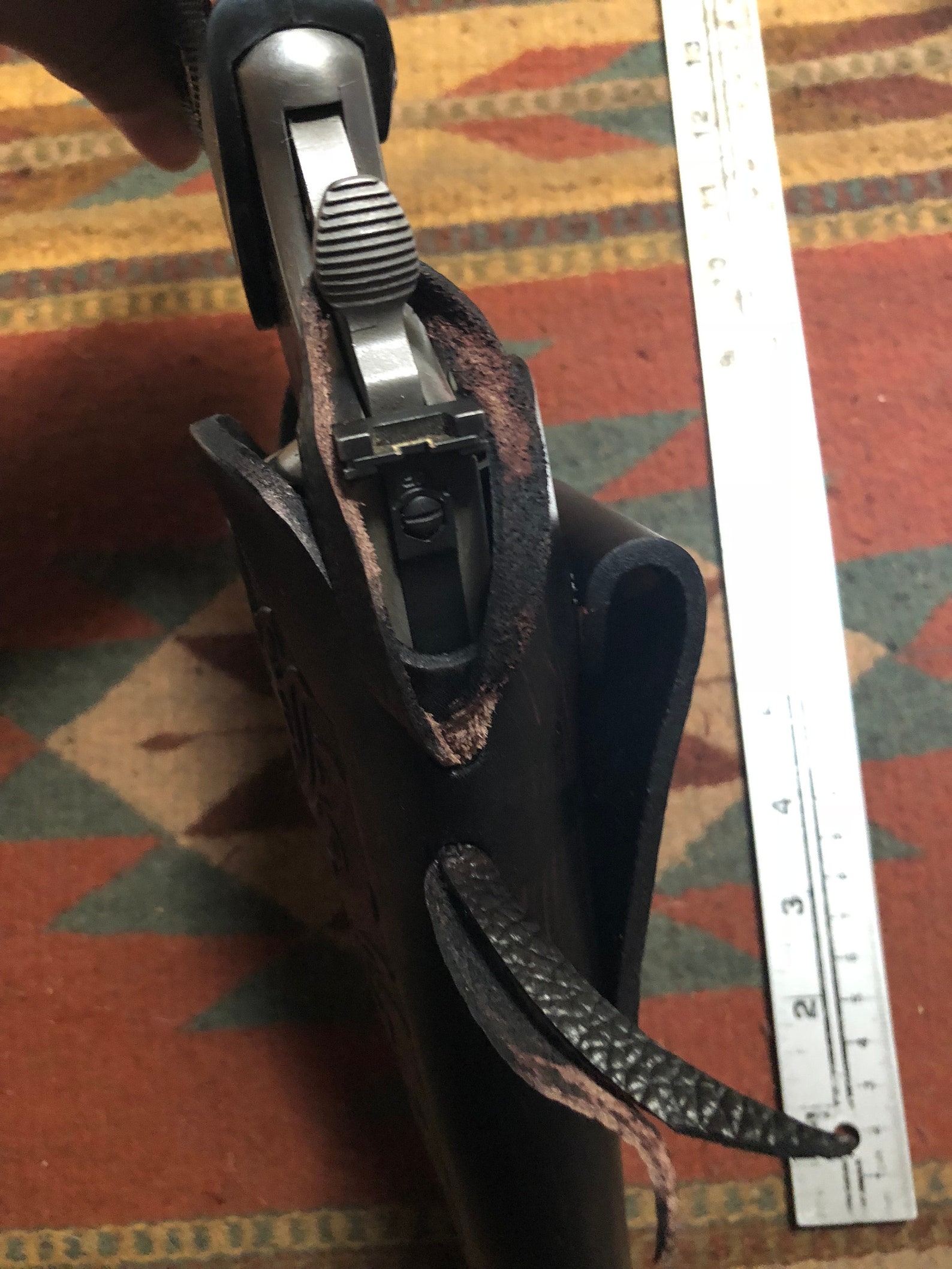 Western Leather Holster Fits Colt Python King Cobra S&W 586 - Etsy Canada