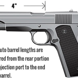 Cowboy Western Style Soft Lined Leather Holster Fits Colt Model 1911 ...