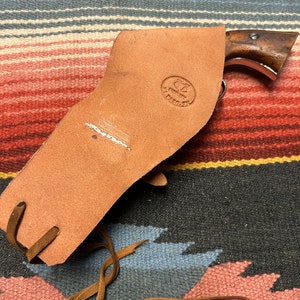 Cowboy Western Leather Cross Draw Fast Draw Holster Fits Colt SAA 1873 ...