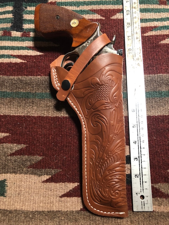 Leather Western Style Field Holster FITS: Smith & Wesson Model - Etsy