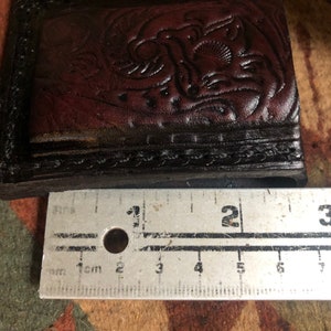 Floral Scroll Leather Magazine Pouch Fits Colt Model 1911 Single Stack ...