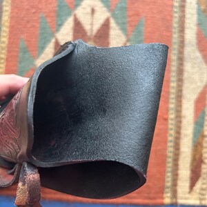 Cowboy Western Fast Draw Leather Holster Fits Colt SAA 1873 Ruger ...