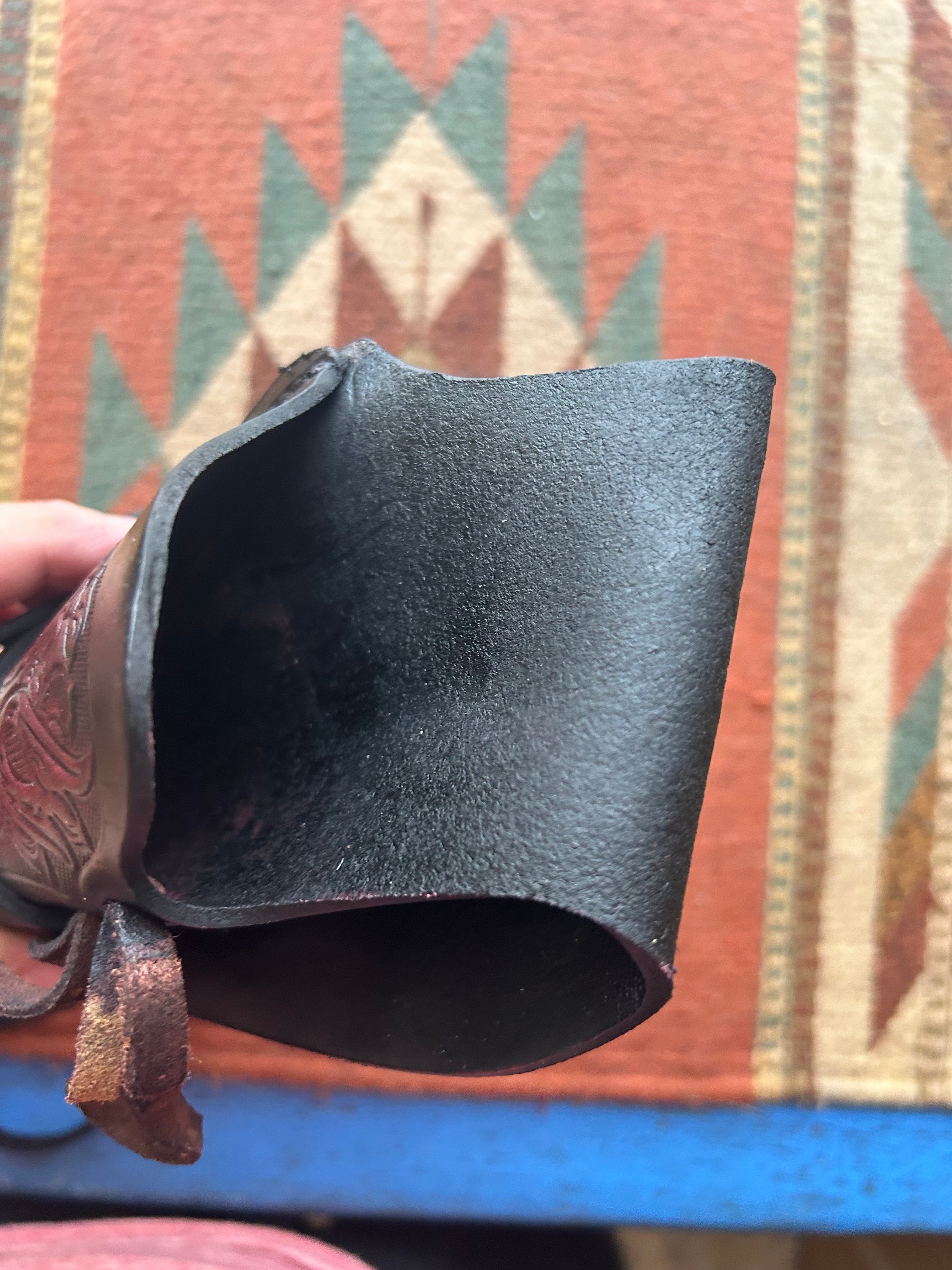 Cowboy Western Fast Draw Leather Holster Fits Colt SAA 1873 Ruger ...