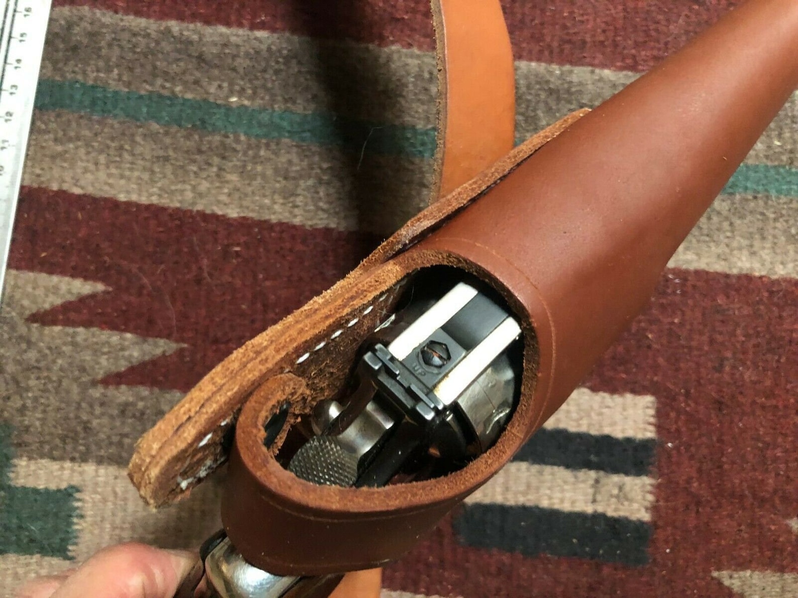 Four Position Leather Holster Cross Draw Small of the Back | Etsy