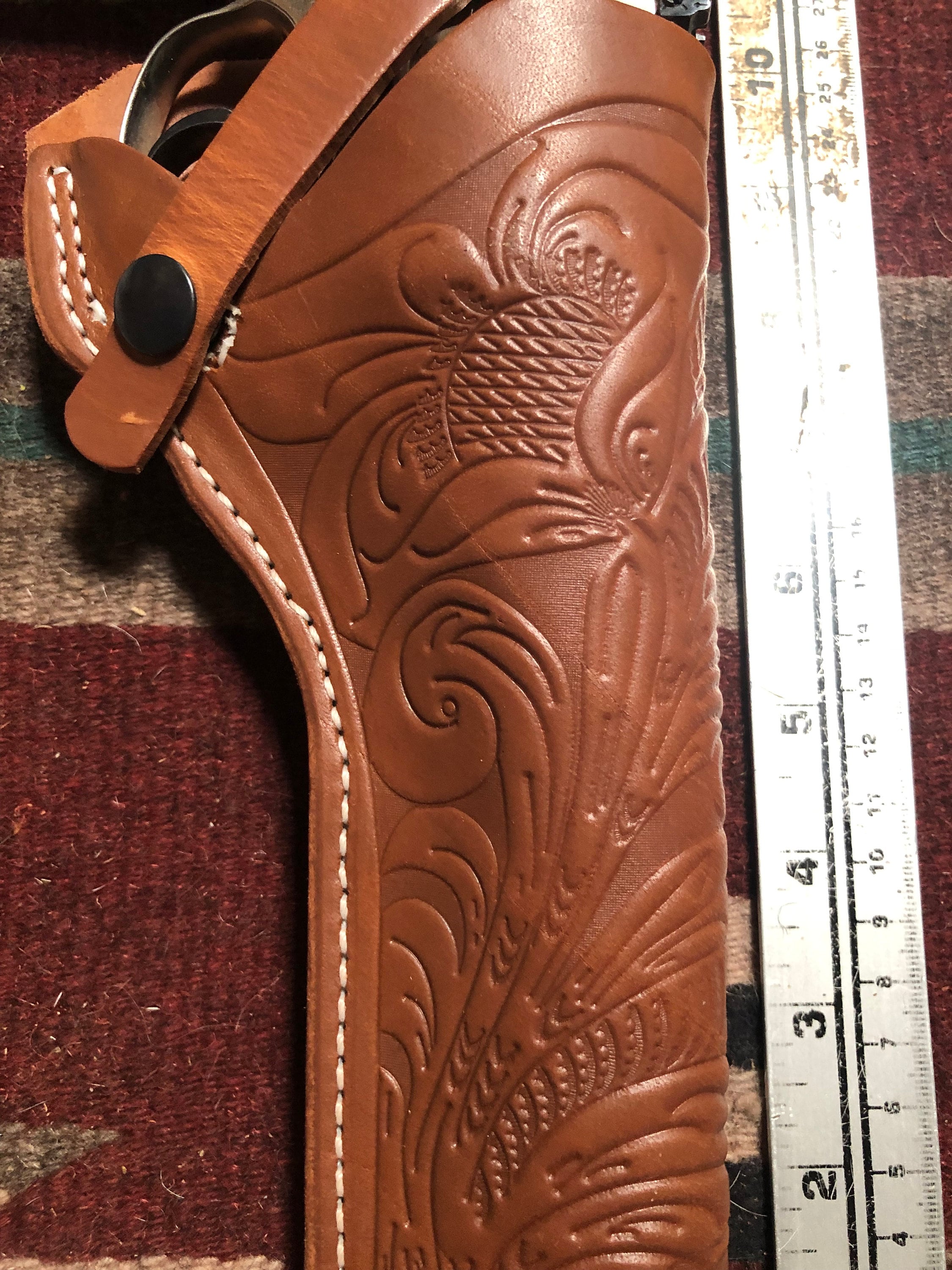 Leather Western Style Field Holster FITS: Smith & Wesson Model - Etsy