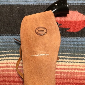 Cowboy Western Fast Draw Leather Holster Fits Colt SAA 1873 Ruger ...