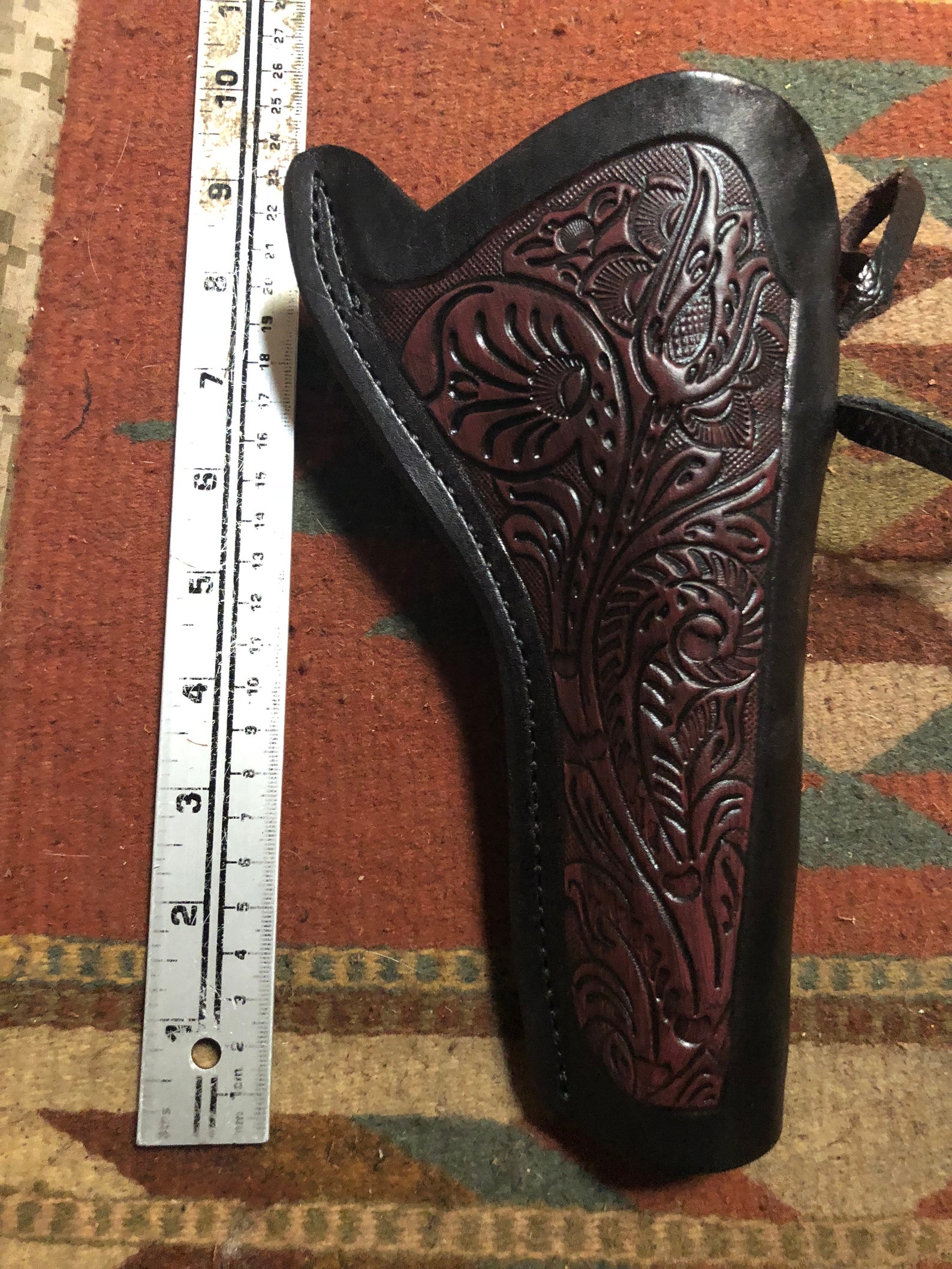 Western Leather Holster Fits Colt Python King Cobra S&W 586 - Etsy